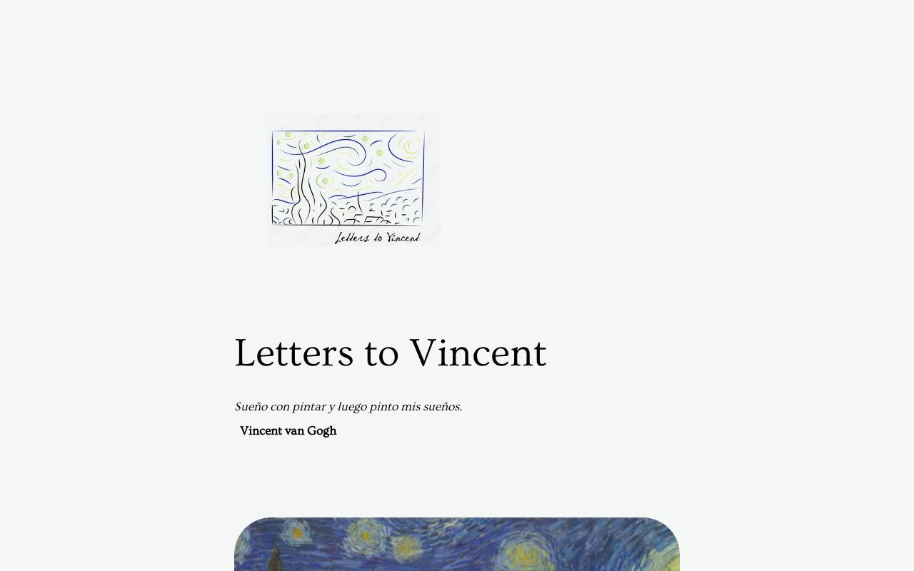 Letters to Vincent